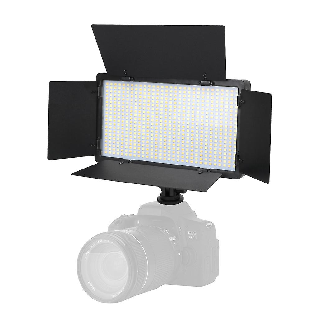 Led-600 Led Video Light Panel Bi-Color 3200-5600K Photography Lighting ...