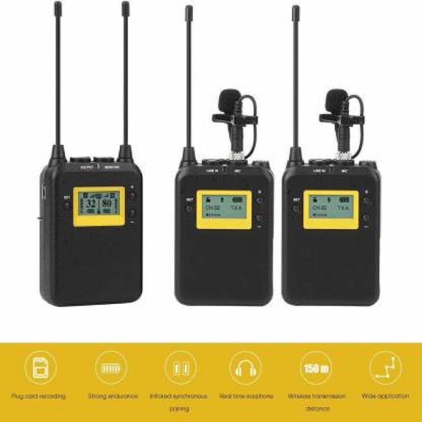 LENSGO LWM-328C Wireless Microphone System (DUAL) – Camera Citi Pk